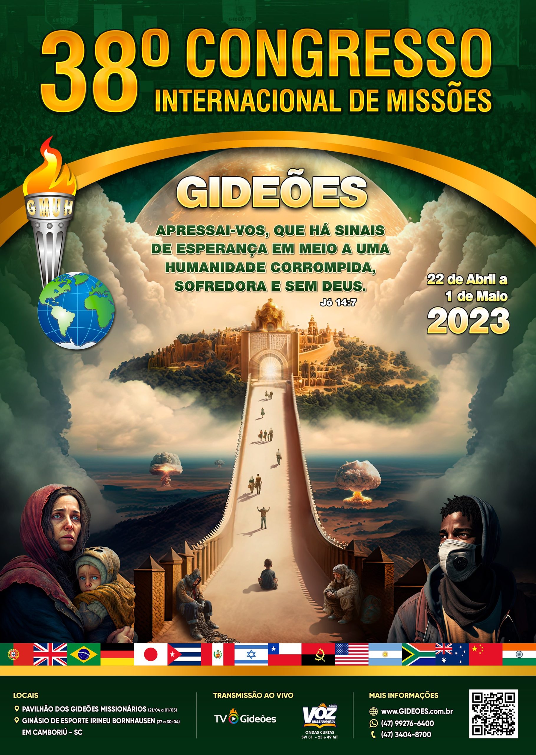 Congresso dos Gideões 2023 - Gideões Missionários da Última Hora